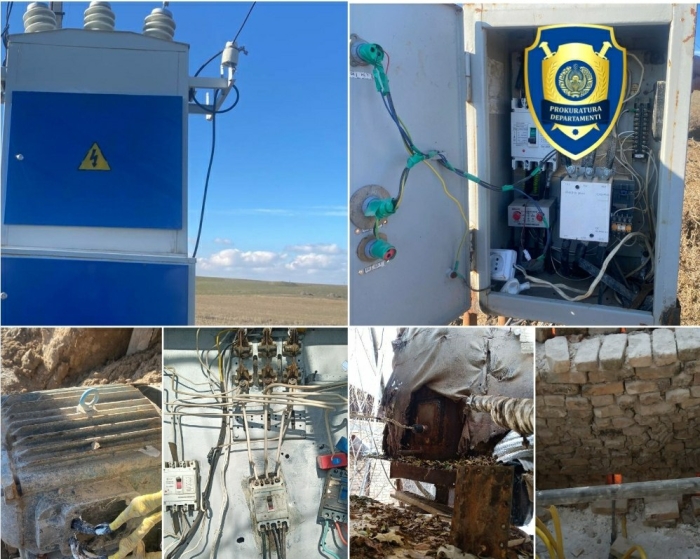 Elektr energiyasi va tabiiy gaz tarmoqlariga yashirincha ulanish holatlari aniqlandi