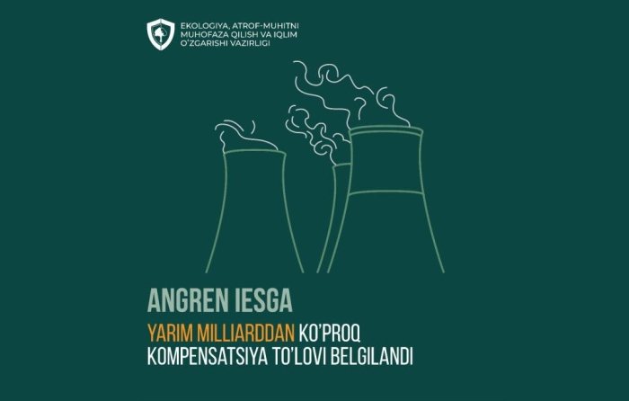 Ангрен ИЭС ярим миллиарддан кўпроқ компенсация тўлайди