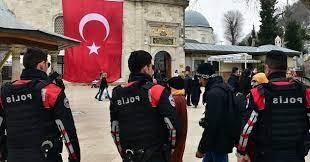 Turkiyada polisiya mashinasi portlatildi