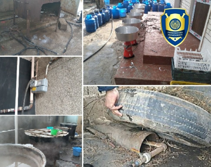 Zangiota va Yangiyo‘l tumanlarida tabiiy gaz tarmoqlariga yashirincha ulanish holatlari fosh etildi