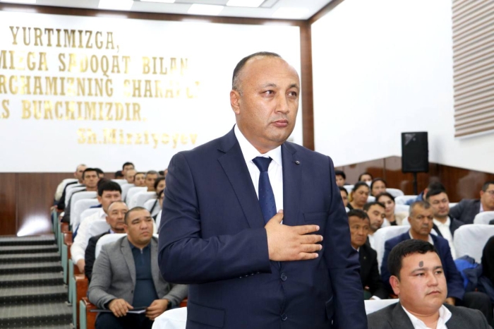 Nishon tumaniga yangi hokim tayinlandi